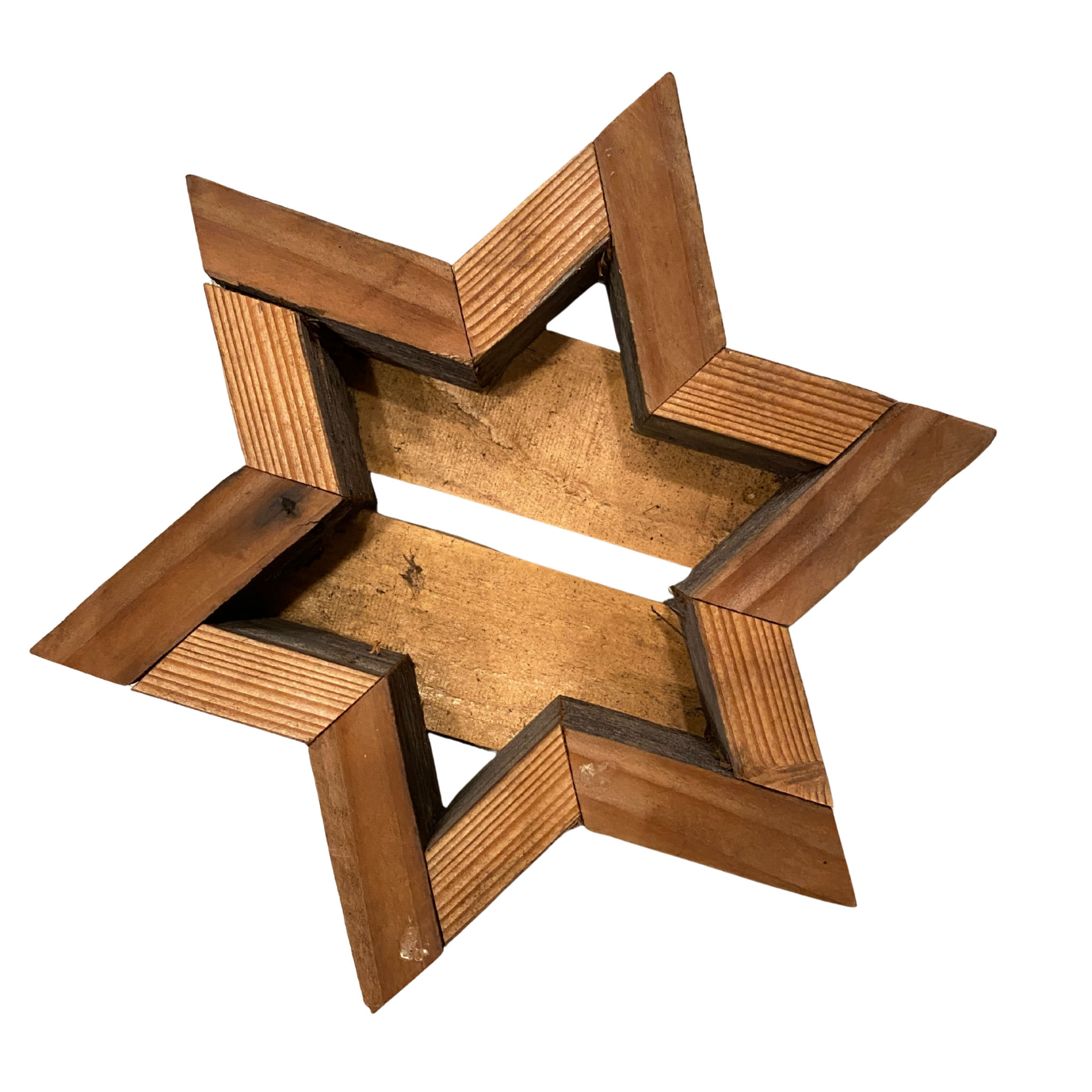 Star of David Frame Planter – Small Succulent Wall Planter – Planted Places